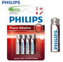 Pilha philips alcalina powerlife LR-06(AA) BL4 | PapelClean